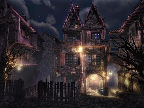 haunted town v1 3 game assets for unity and unreal engine
