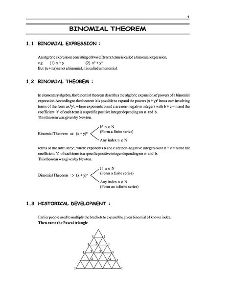 Solution Binomial Theorem Binomial Coefficients And Their Properties