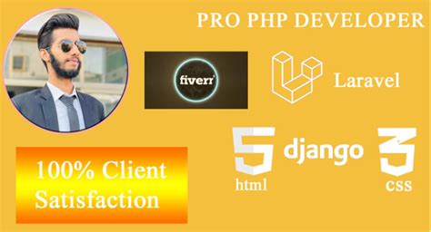 fix an error or develop a website in php using laravel and django by
