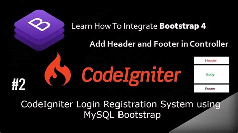 codeigniter 3 complete login and registration system with mysql and