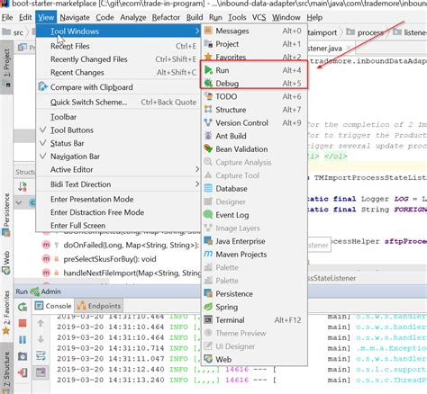 debug option grayed out ides support intellij platform jetbrains