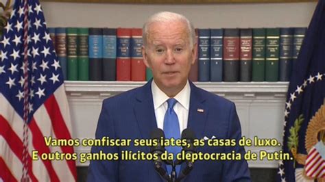 Biden Pede Ao Congresso Nova Ajuda Bilionária à Ucrânia Us 33 Bilhões