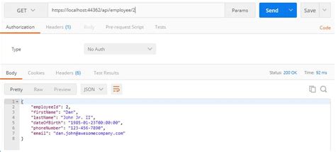 asp core web api with ef core code first approach