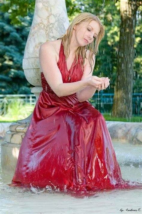 Wet Sexy Satin Luxurious Satin And Silk Dresses And Gowns