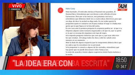 🔴tras El Fallo HablÓ Cfk No Van A Tolerar Jamás Que No Haga Lo Que