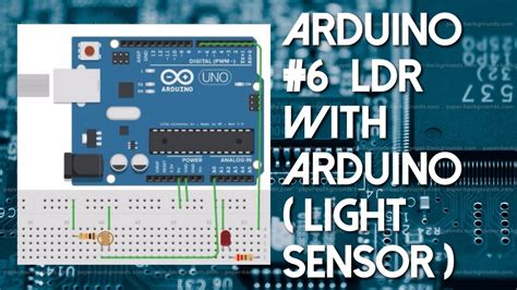 arduino 6 ldr with arduino light sensor