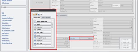 how to customize layout in employees qne software philippines inc