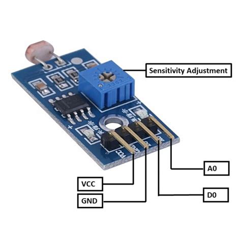 arduino gl55 ldr photoresistor light dependent resistor digital and