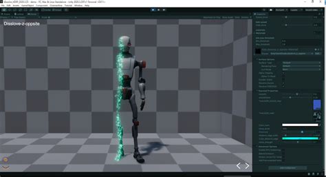 dissolve shader hdrp