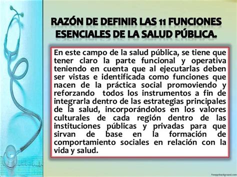 Funciones Esenciales De Salud PÚblica