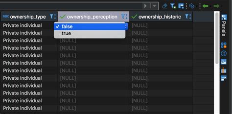 dbeaver postgresql set default boolean to null with yes no stack