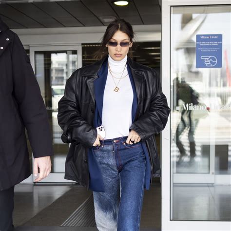 Bella Hadid Scores The Ultimate Pair Of Vintage Designer Jeans Vogue