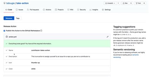 publish your github action to marketplace dev community
