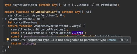 typescript typing for method array argument spread stack overflow