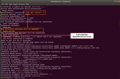 installing ms sql server in ubuntu 18 04 max trinidad the