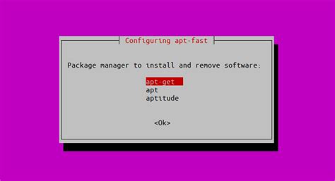 comment accélérer le téléchargement de packages en utilisant apt fast
