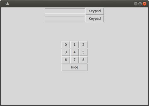 python how to pop up an on screen keyboard to enter some