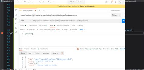 how to pass byte array from postman stack overflow