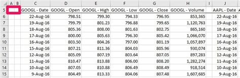 excel vba select column based on cell value search excel