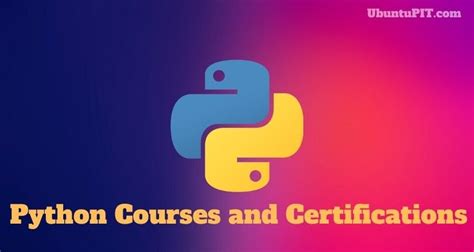top 30 best python courses and certifications available online
