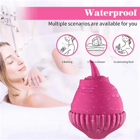 2022 Hot Portable Rose Licking Vibrator Strong Shock Sucking Teasing