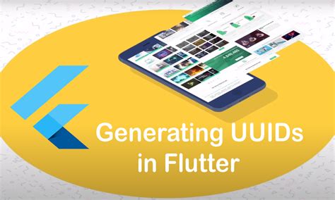 generating uuids in flutter software development kit generation flutter