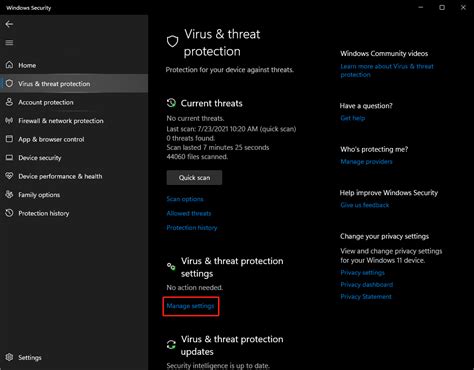 How To Enable Or Disable Microsoft Defender In Windows 11