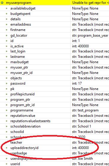python django model inheritance instance attributes not set