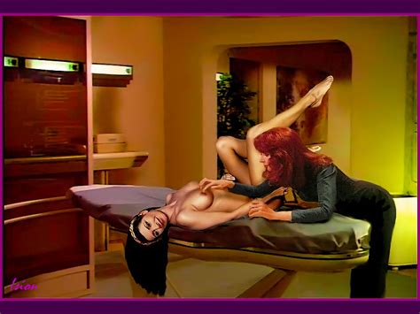 Post 1621506 Beverly Crusher Deanna Troi Fakes Gates Mcfadden Ision