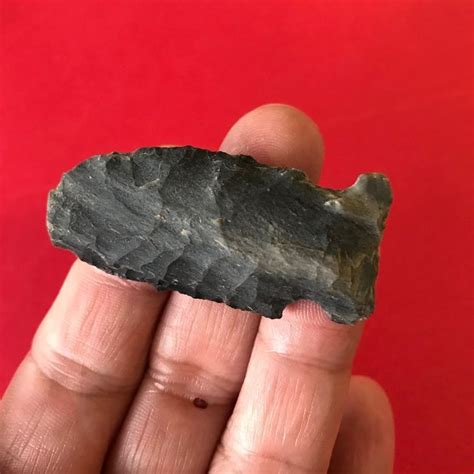 5369 Rose Springs Corner Notched Authentic Indian Arrowhead Indian