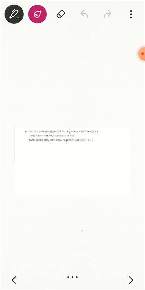Solved The Velocity And Initial Position Of An Object Moving Along A