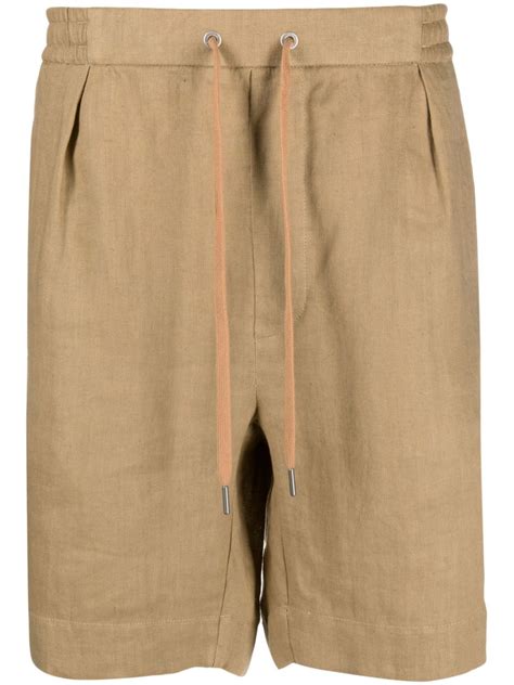 Ralph Lauren Purple Label Dorset Linen Bermuda Shorts Farfetch