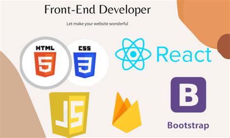 be your front end developer with react html css javascript by denni
