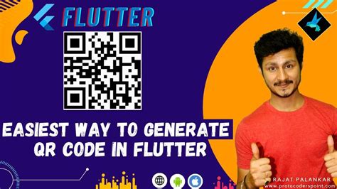 how to generate qr code in flutter app qr flutter