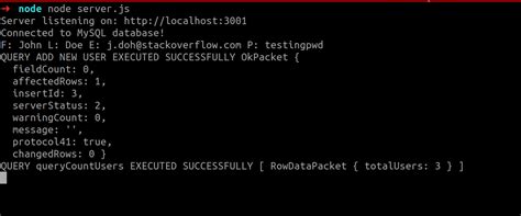 javascript passing in a variable to a query string using node js