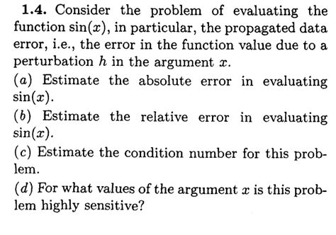 solved absolute error and relative error absolute error