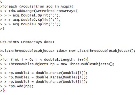 c very heavy load of data cause a out of memory exception in a