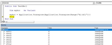 vba excel how to convert range to array easily useful code