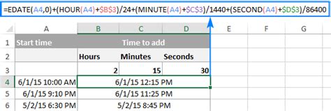calculate time in excel time difference add subtract