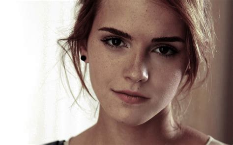 Hq41 Emma Watson Girl Face Film Wallpaper
