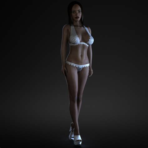 3dsmax Female Rigging
