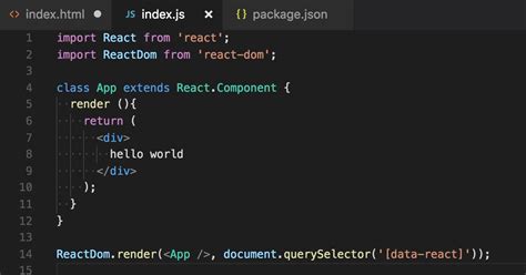 creating your react app from scratch