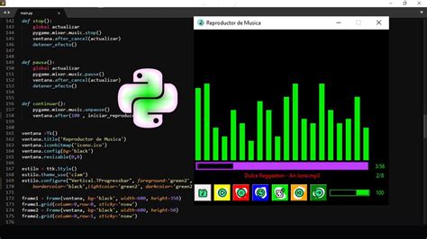reproductor de música mp3 en python con tkinter y pygame youtube
