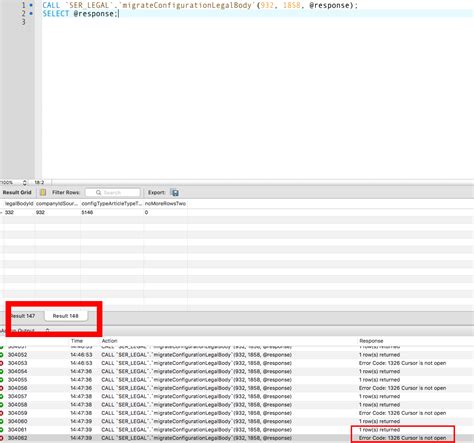 stored procedures nested cursors in mysql problem with fetch