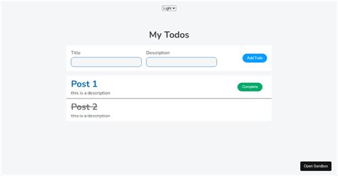 react context typescript codesandbox