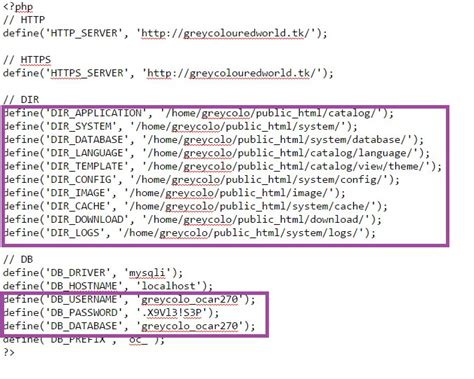 cách cấu hình file config php trong opencart tự nhận đường dẫn trên