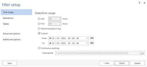 synchronizing databases using the transaction log sql