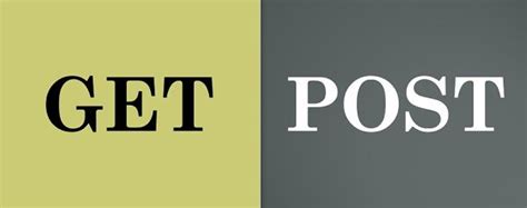difference between get and post method in html with comparison chart