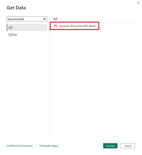 connect a amazon documentdb desde microsoft power bi desktop amazon