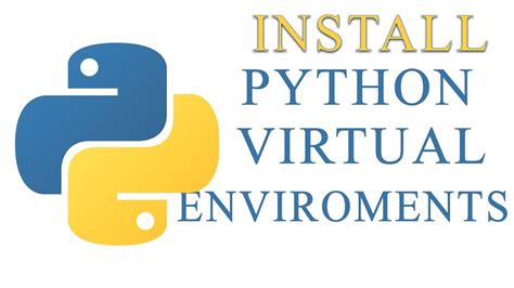 how to install python virtual environments in windows youtube
